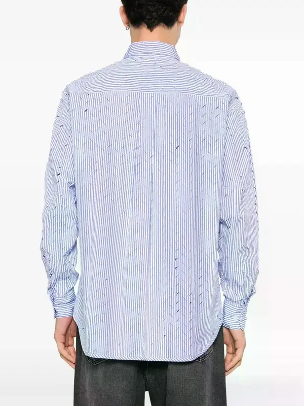 Eytys Otis Ripped Striped Shirt