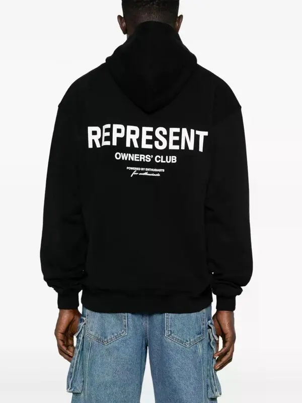 REPRESENT Owners Club Hoodie - Black