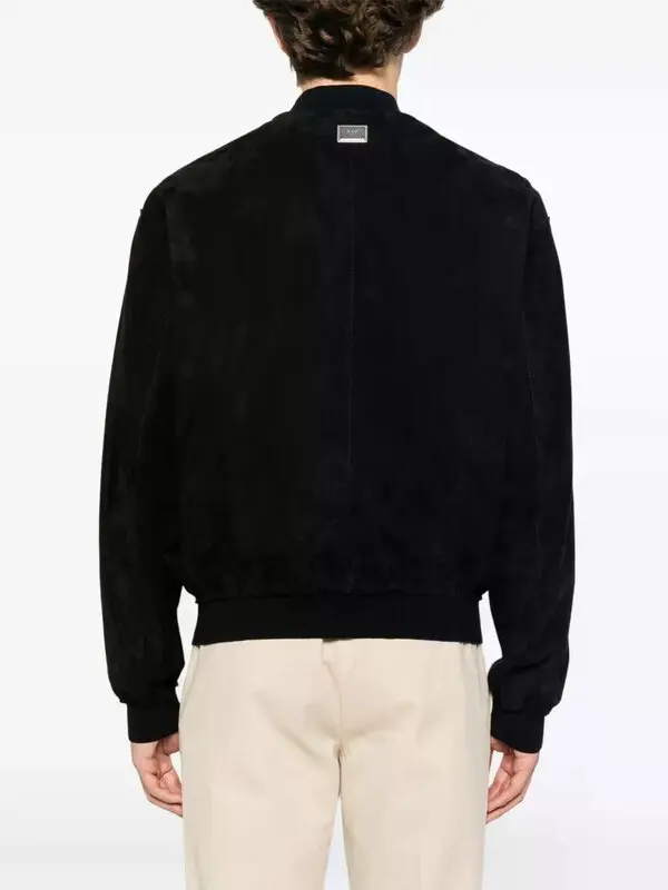 Dolce & Gabbana Suede Bomber Jacket