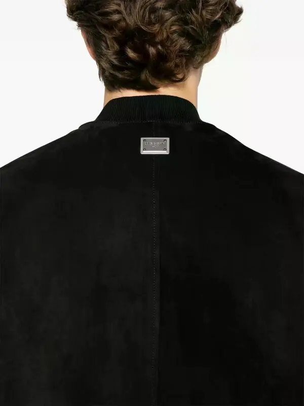 Dolce & Gabbana Suede Bomber Jacket