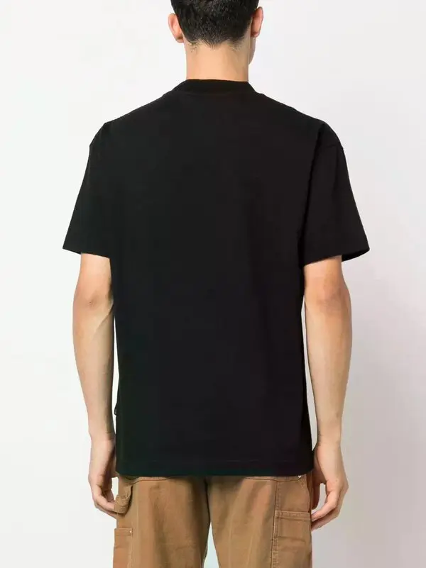 Palm Angels Jungle-print Organic Cotton T-shirt