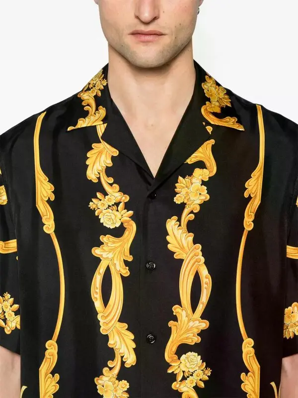 Versace Cameo Silk Shirt