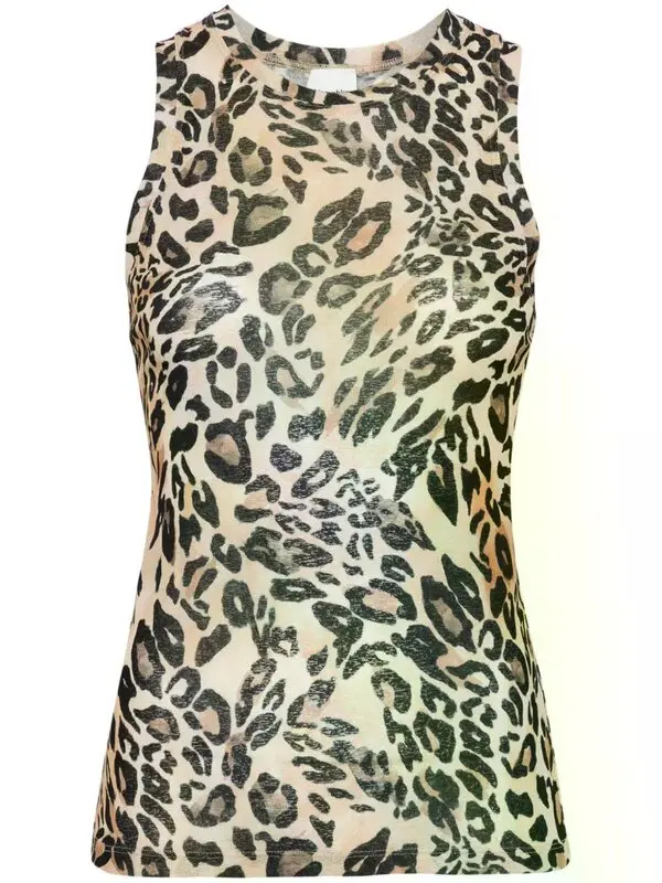 Nanushka Anneke Leopard-print Tank Top