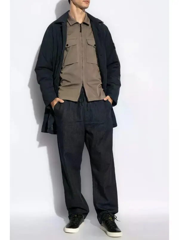 Stone Island Micro-twill Primaloft-padded Coat