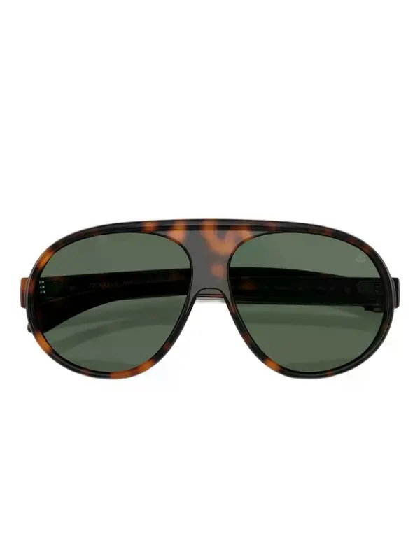 Moncler Aviator Sunglasses - Brown