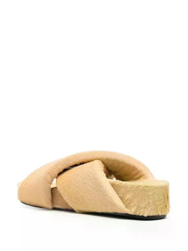 JIL SANDER Crossover-strap Detail Sandals