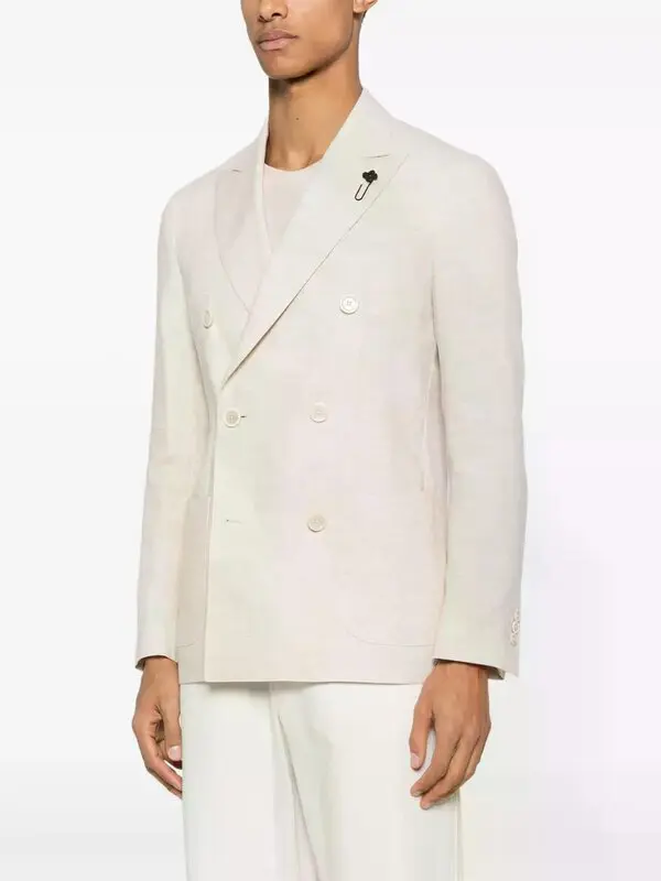 LARDINI Double-breasted Blazer