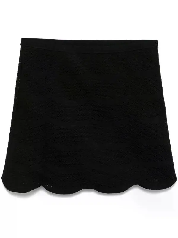 TOM FORD Knitted Mini Skirt - Black