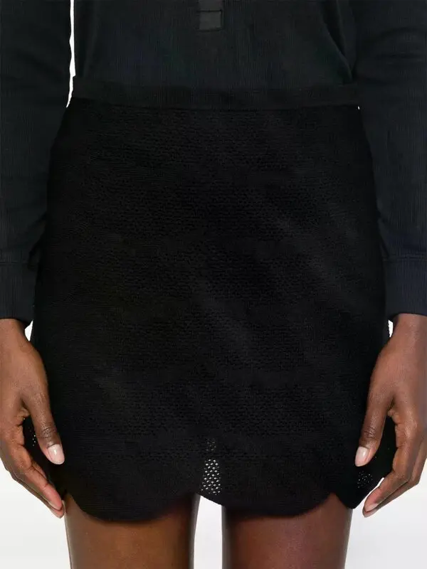 TOM FORD Knitted Mini Skirt - Black