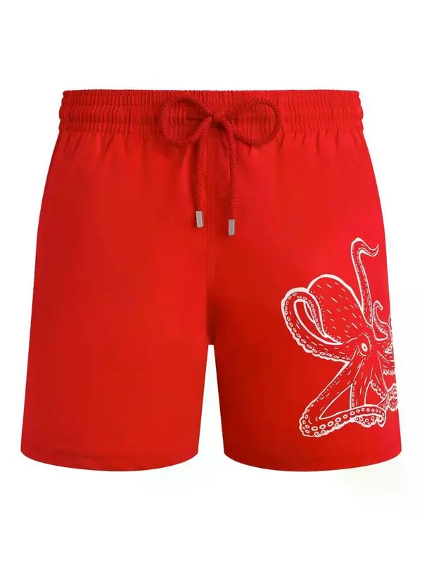Vilebrequin Drawstring Swim Shorts - Red