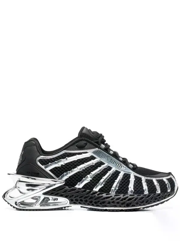 PLEIN SPORT Thunderstorm Panelled Sneakers