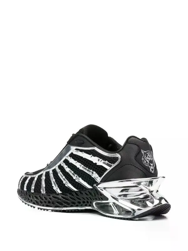 PLEIN SPORT Thunderstorm Panelled Sneakers