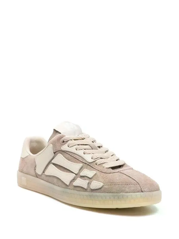 Amiri Pacific Bones Lace-up Sneakers - Neutrals