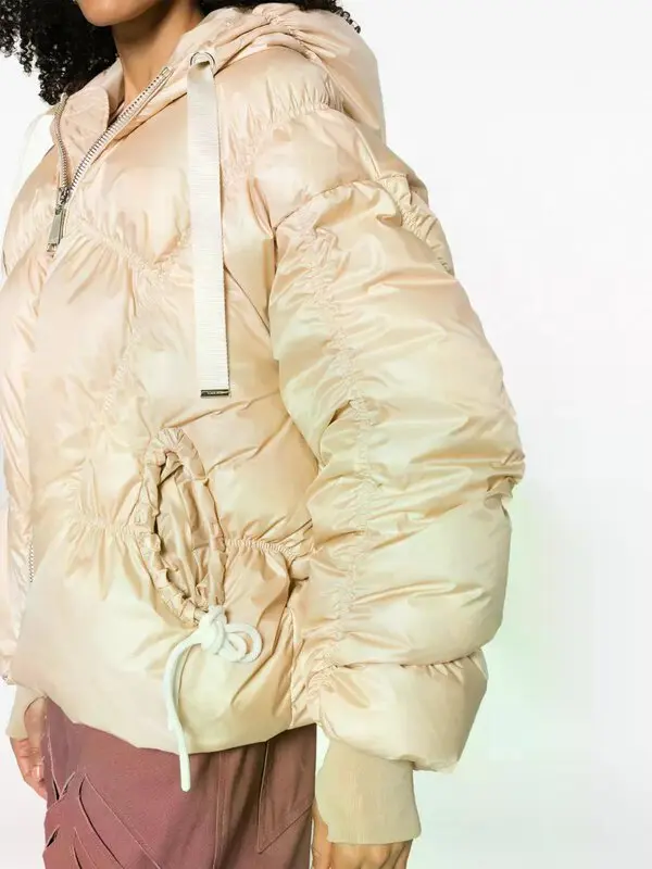Khrisjoy Zip-up Hooded Puffer Jacket