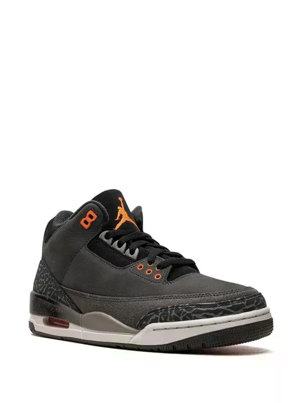 JORDAN Air 3 Fear Sneakers - Black