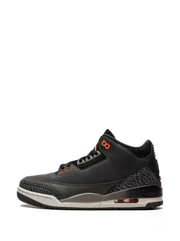 JORDAN Air 3 Fear Sneakers - Black