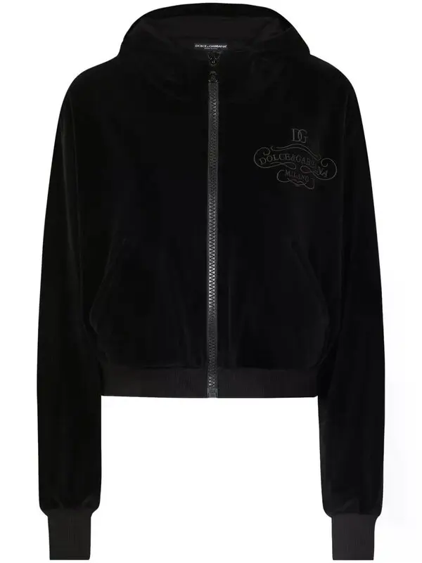 Dolce & Gabbana Logo-embroidered Hoodie