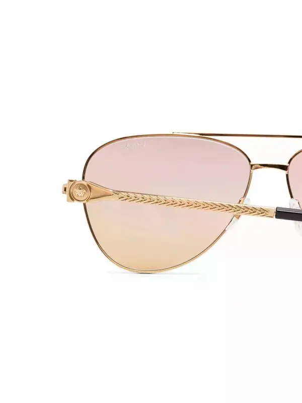 Versace Pilot-frame Sunglasses