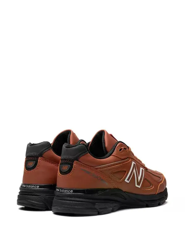 NEW BALANCE X Teddy Santis 990v4 Made In Usa Sneakers - Brown