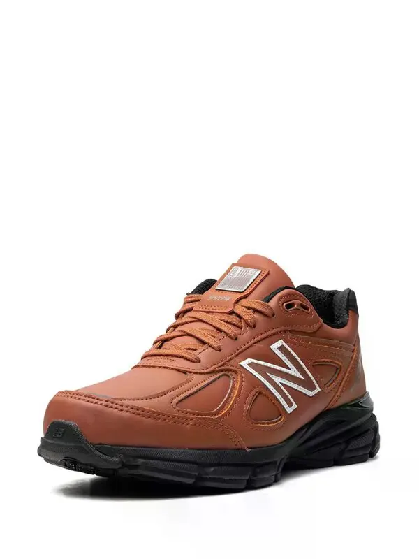 NEW BALANCE X Teddy Santis 990v4 Made In Usa Sneakers - Brown