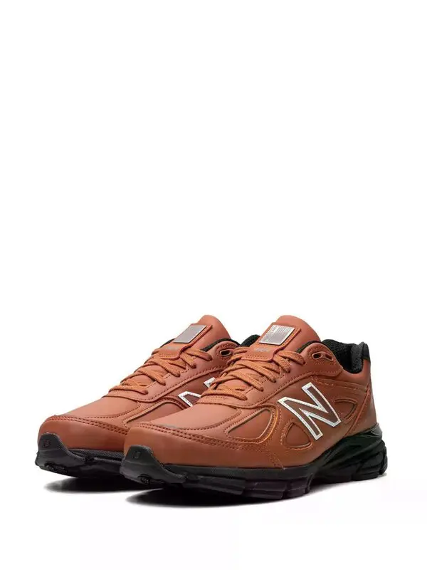 NEW BALANCE X Teddy Santis 990v4 Made In Usa Sneakers - Brown