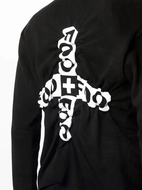 FOO AND FOO Logo-print Long-sleeve T-shirt