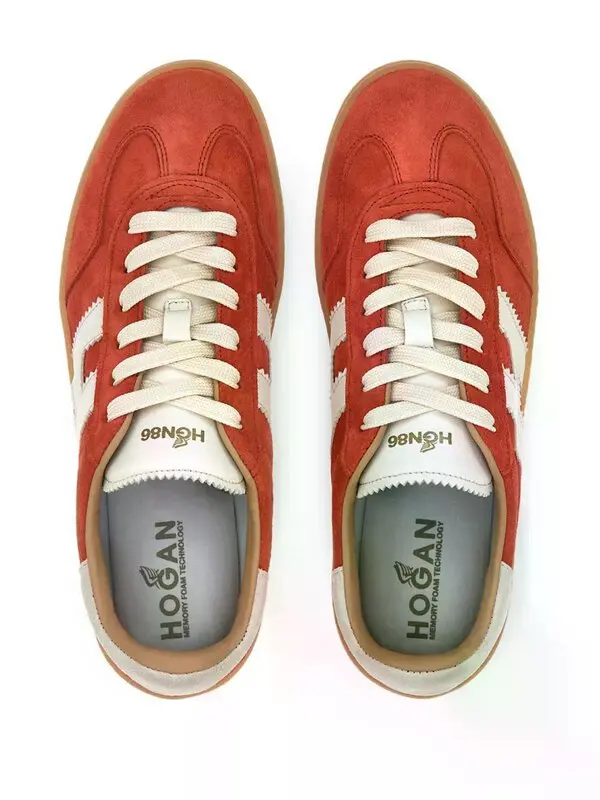 Hogan Leather And Suede Sneakers