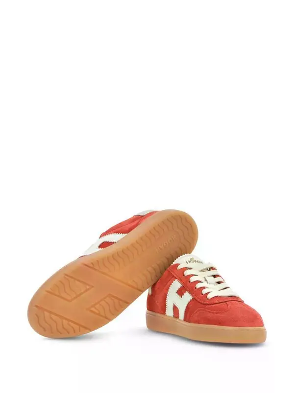 Hogan Leather And Suede Sneakers