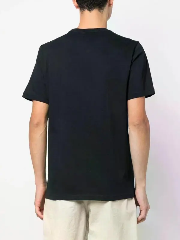 Paul Smith Zebra Logo-patch T-shirt - Blue