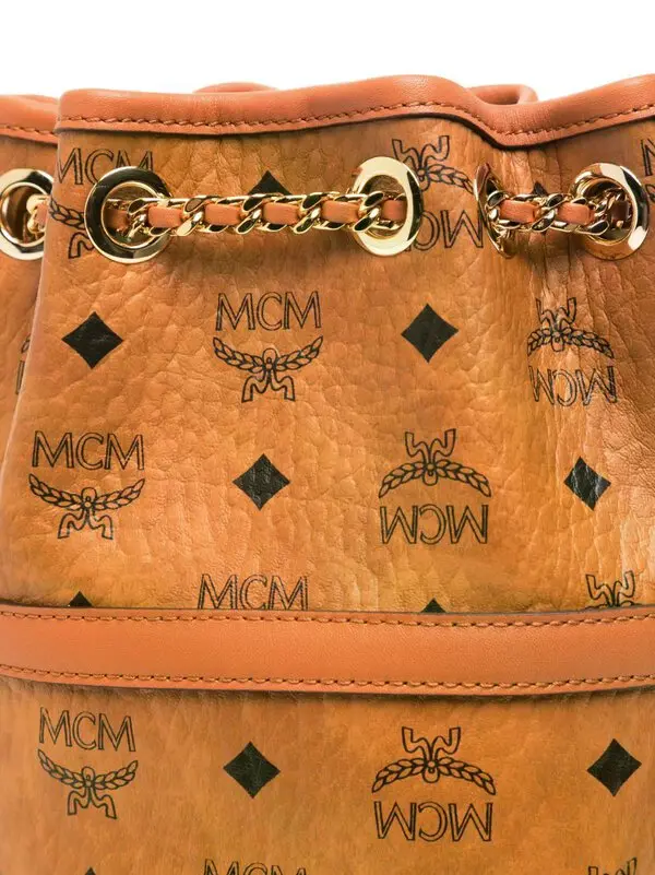 Mcm Mini Aren Leather Backpack