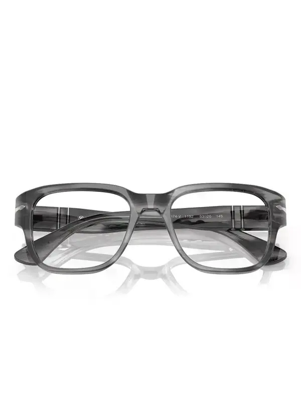 Persol Square-frame Glasses - Grey