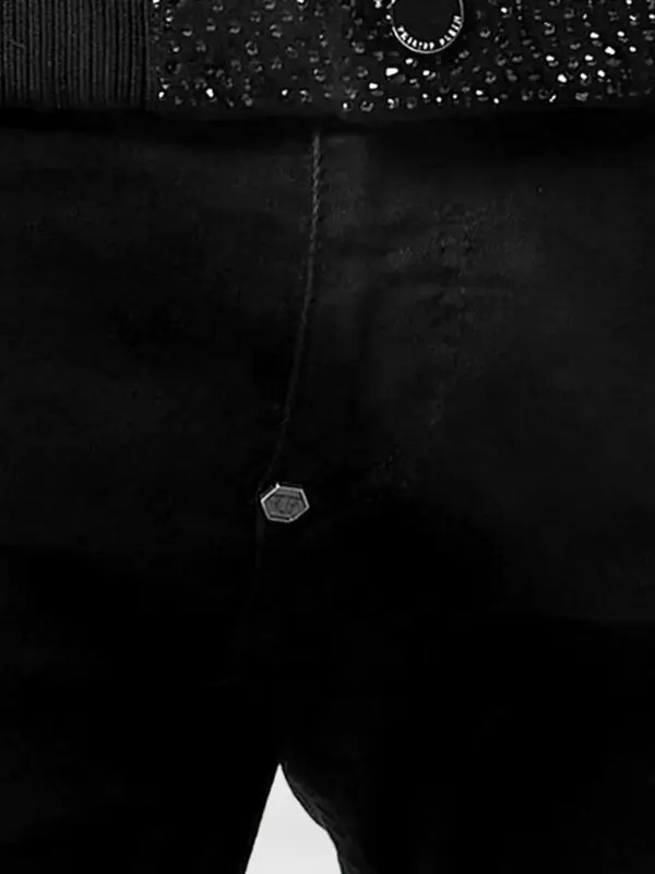 Philipp Plein Rhinestone-embellished Bomber Jacket