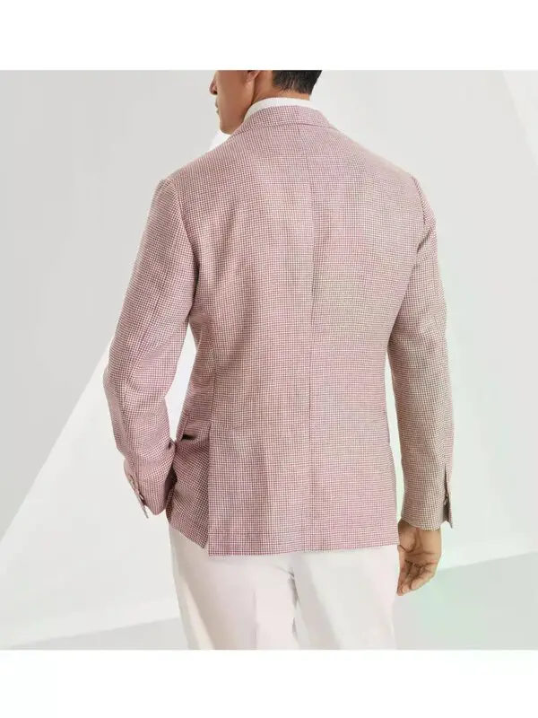 Brunello Cucinelli Houndstooth-pattern Blazer