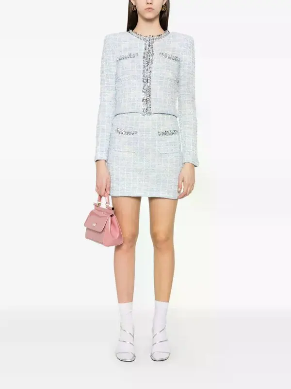 SELF-PORTRAIT Sequin And Bead Embellished Cardigan