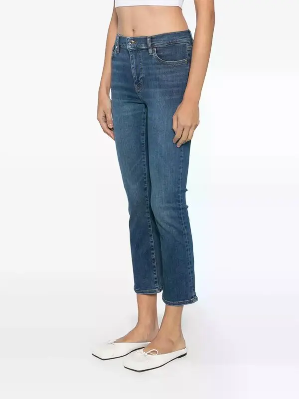 FRAME Le High Straight Jeans