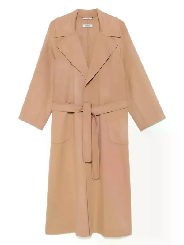 Max Mara Virgin Wool Coat - Brown