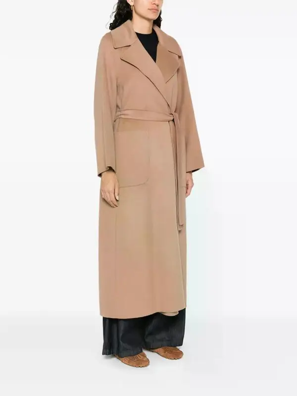 Max Mara Virgin Wool Coat - Brown