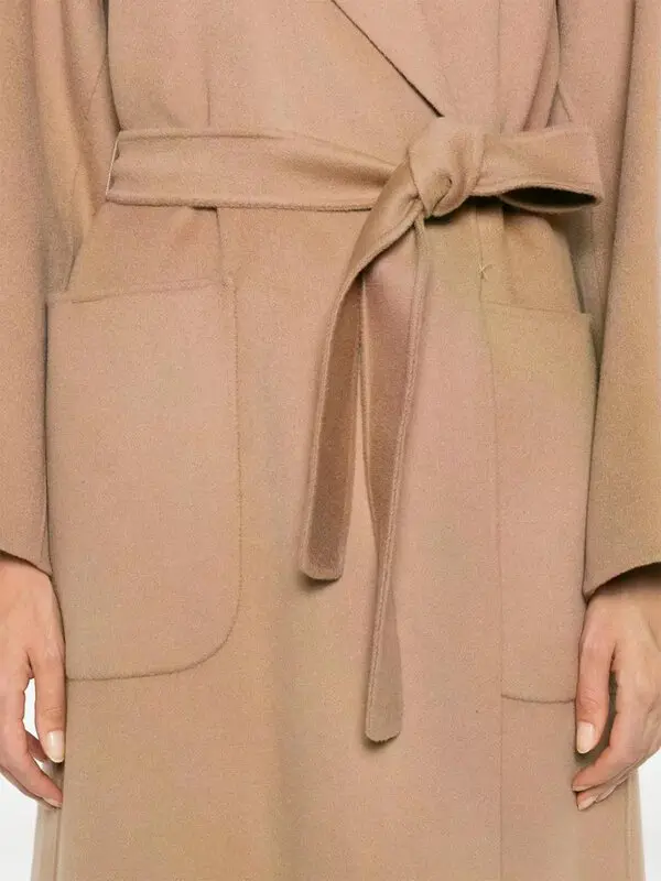 Max Mara Virgin Wool Coat - Brown