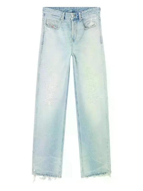 DIESEL® D-macro Wide Leg Jeans