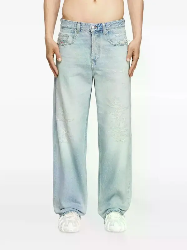 DIESEL® D-macro Wide Leg Jeans