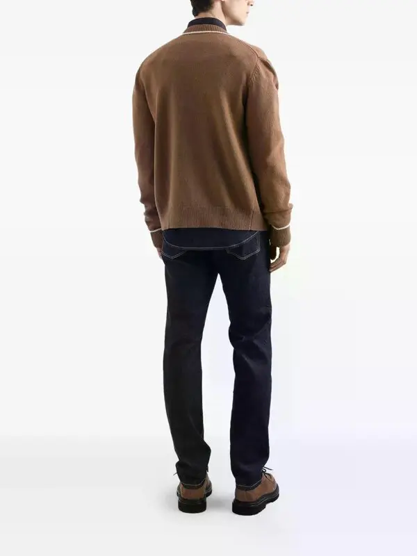 Dolce & Gabbana Logo-plaque Slim Fit Jeans