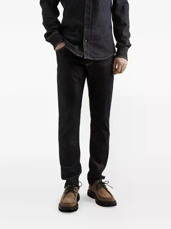Dolce & Gabbana Logo-plaque Slim Fit Jeans
