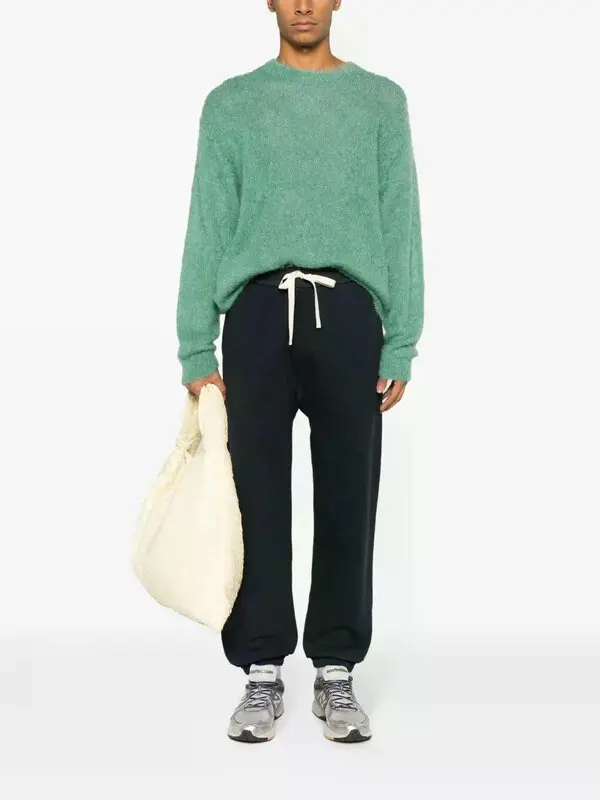 JIL SANDER Drawstring Cotton Track Pants