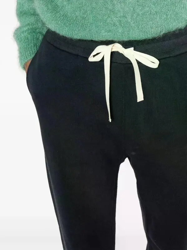 JIL SANDER Drawstring Cotton Track Pants