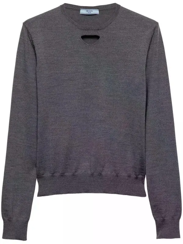 Prada Wool Crew-neck Sweater