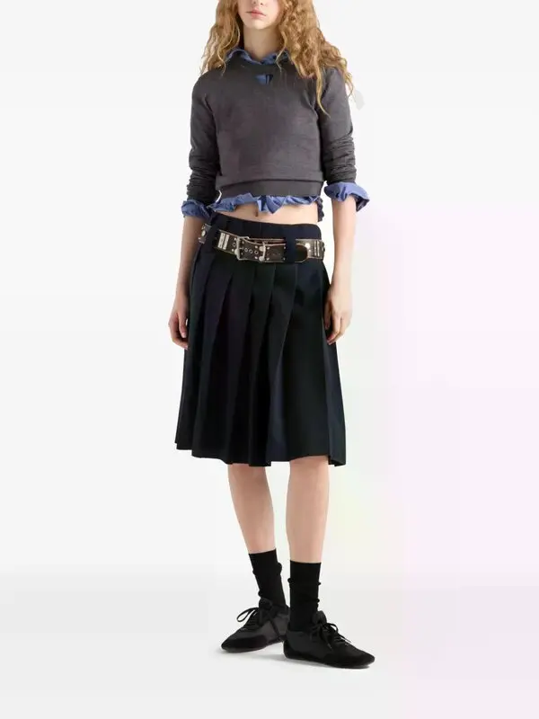 Prada Wool Crew-neck Sweater