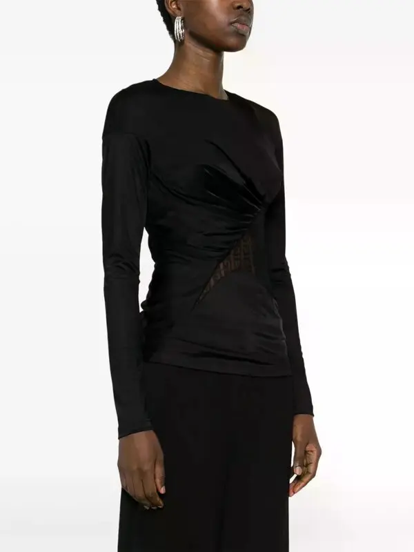Givenchy G-lace Panelled Top