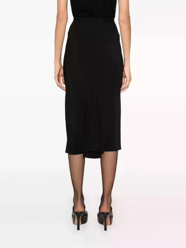 Rick Owens Cotton-silk Blend Skirt