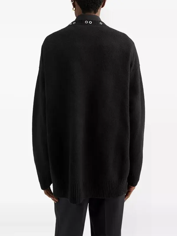 JIL SANDER Eyelet-embellished Sweater