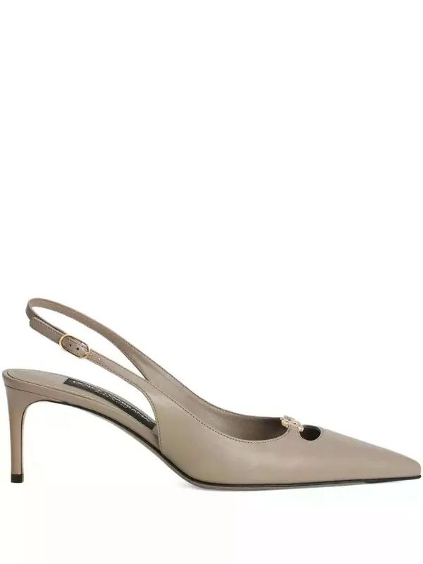 Dolce & Gabbana 60mm Slingback Pumps - Neutrals